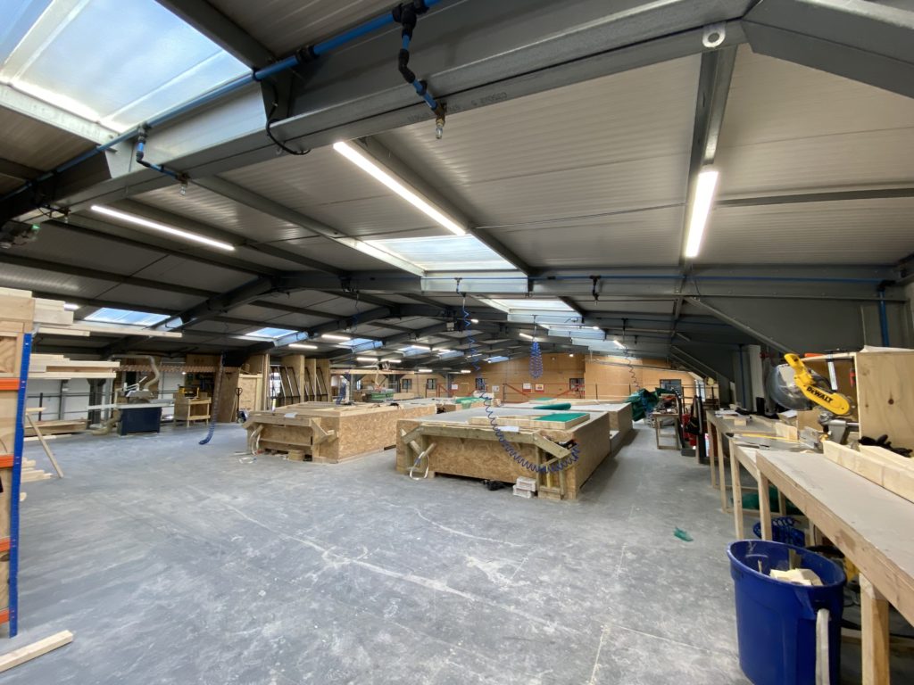 Look inside our purpose-built factory – OFP Timber Frame